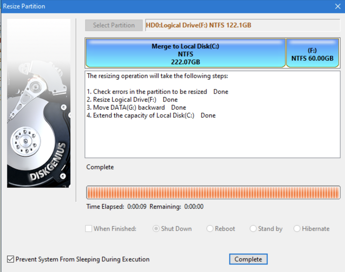Howto Extend Windows Hard Disk Using Rescue Disk Tilaa Support Desk