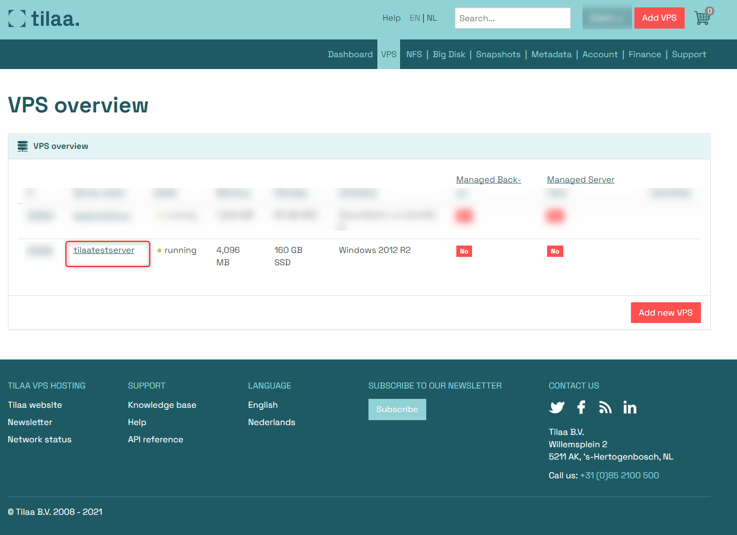 Where Can I Find My Server Password Tilaa Support Desk